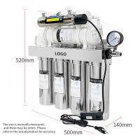 Quality 304 Stainless Steel RO UV Water Purifier 600G 0.0001μM for Drinking Water for sale