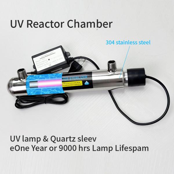 Quality 304 Stainless Steel UV Water Purifier 600G RO Reverse Osmosis Drinking System for sale