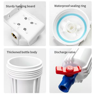 China Whole House Water Sediment Filter Household Tap Water Backwash Filter for sale