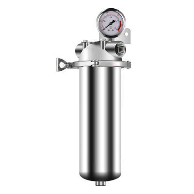 Cina Prefiltro in acciaio inossidabile di grado alimentare 304 40 micron 10 tonnellate Sistema di trattamento dell'acqua per tutta la casa in vendita