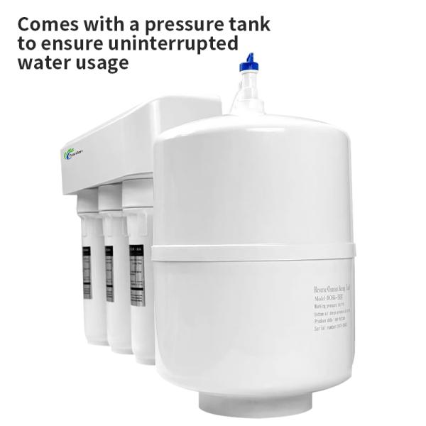 Quality 5 Stage Reverse Osmosis Water Purifier Countertop Tap Drinking Water Filter System for sale