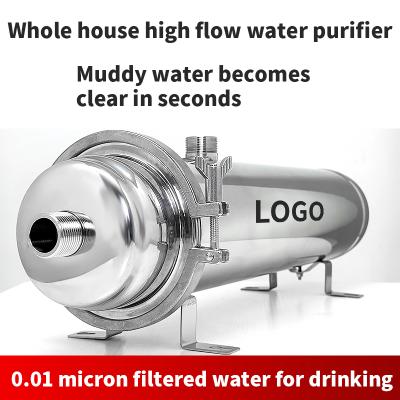 China SS304 Ultrafiltration Water Filter 1500-10000L/h for Municipal Water for sale