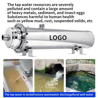 China Whole House Ultrafiltration Water Filter Stainless Steel Wall Hanging for sale