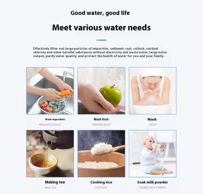 China Kitchen UF Membrane Ultrafiltration Water Filter Activated Carbon for Tap Water for sale