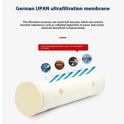 China 304 Stainless Steel Water Uf Filter 4000L 6000L/hour For Municipal Tap Water for sale