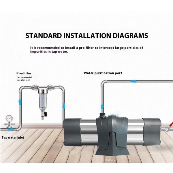 Quality Stainless Steel Ultrafiltration Under Sink Water Purifier 0.01 Microns for Home for sale