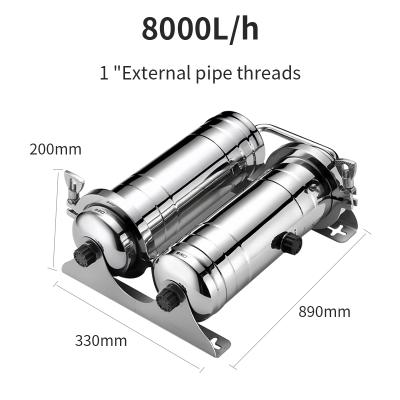 China Family Ultrafiltration Under Sink Water Filter Carbon Sediment Filter Two Stage for sale