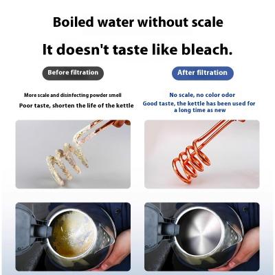 Cina Filtro idrico a doppio nucleo ad ultrafiltrazione domestica Filtro sedimenti di carbonio Purificatore d'acqua in vendita