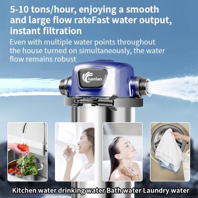 Cina Sistema di filtraggio dell'acqua per sedimenti per tutta la casa, materiale SS304 per la preparazione del caffè in vendita