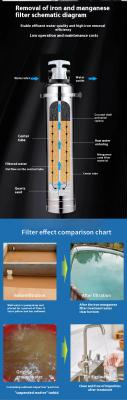 China Activated Carbon SS304 Manganese Water Filter Household Quartz Sand Filter 1000-3000L for sale