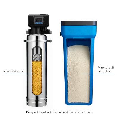 China Regeneration Ion Exchange Resin Removing Water Filter Magnetic Hard Water Softer System for sale