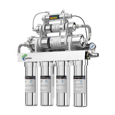 China Factory price 8 Stage Electric RO Water Purifier for Household Use Featuring Plastic Frame and Pressure Gauge for sale