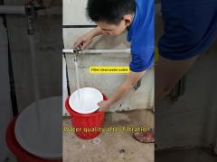 304 stainless steel water filter 10 tons cold and hot water sediment filter