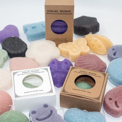 Cina Spugna morta di rimozione della pelle della spugna konjac organica biodegradabile naturale di Skincare in vendita