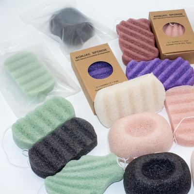 Cina Esfoliare naturale puro foggia la spugna di Rich Foam Facial Care Konjac in vendita
