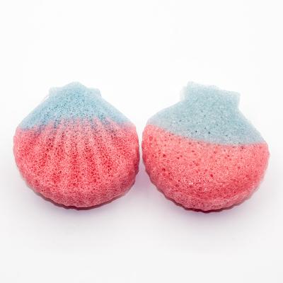 中国 OEM Contrasting Colors Washable Gentle Konjac Sponge For Oily Skin 販売のため