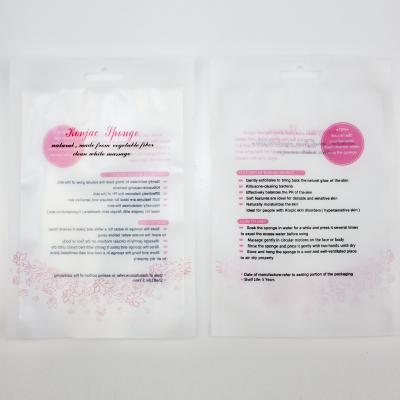 Cina Spugna Konjac del fronte lavabile biodegradabile di PORTATA di MSDS per acne in vendita