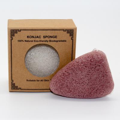 Cina Triangle Facial Konjac Sponge in vendita