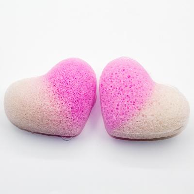 中国 Custom Round Gradient Natural Konjac Sponge 8.5cm*5.5cm*2.5cm 販売のため