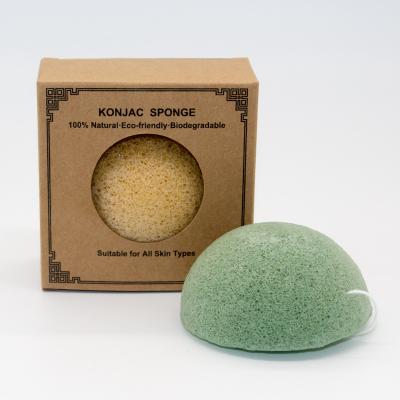 Cina Spugna Konjac facciale biodegradabile organica di Skincare che elimina le tossine in vendita