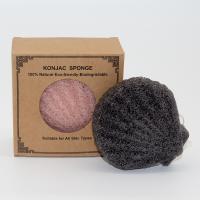 China Customized Bamboo Charcoal Konjac Sponge for sale