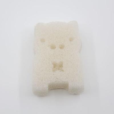 Cina Il maiale Konjac naturale puro del soffio della fibra di cellulosa di 100% ha modellato il ODM della spugna del bagno in vendita
