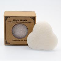 China Halfball Natural Organic Konjac Sponge for sale