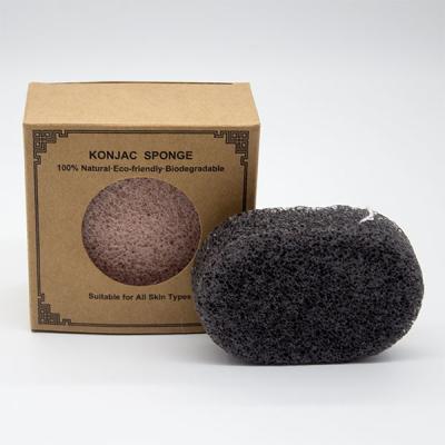 Cina BPA Free Beauty Used Konjac Oval Cosmetic Sponge For Face Cleaning in vendita