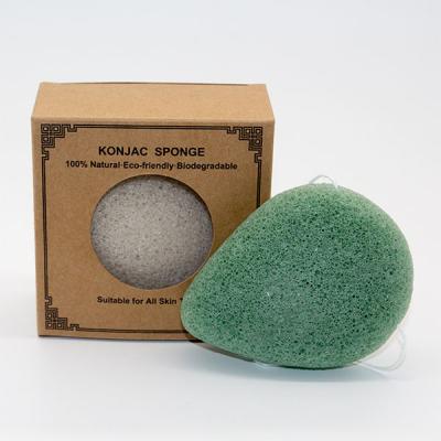 Cina Reusable Facial Clearing Water Drop Konjac Sponge With Private Label in vendita