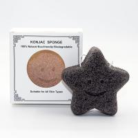 China Customized Bamboo Charcoal Konjac Sponge for sale