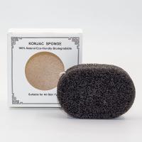 China Oval Konjac Sponge Biodegradable for sale
