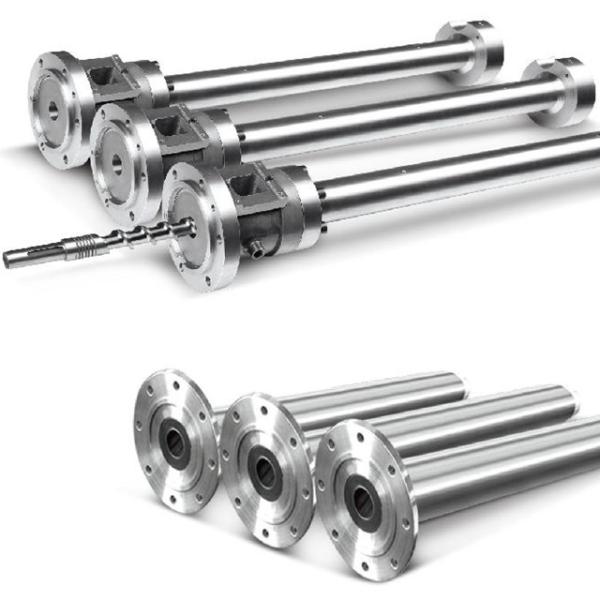 Quality High Efficiency 38CrMoAlA Plastic Extruder Screw Barrel For PP PE PVC Granulation And Pipe Production for sale