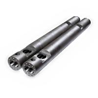 Quality Parallel Twin Extruder Screw And Barrel For Floating Fish Feed Extruder Machine for sale