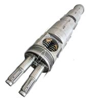 Quality Conical Twin Screw & Barrel And HDPE Twin Screw For PE Plastic Production for sale
