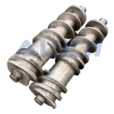 China Alloy Steel Extruder Screws And Barrels With Nitriding Treatment For Optimal Performance for sale