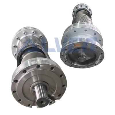 China Single Screw Squeezer Screw Barrel  Alloy Steel Material And 0.5-0.8mm Nitrided Layer Thickness for sale