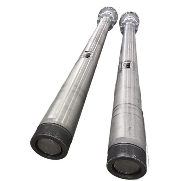 Quality Customized Screw Barrel For Extruder Granulator Quenching Hardness HRC58-62 Single Or Twin Screw Type Screw Diameter for sale