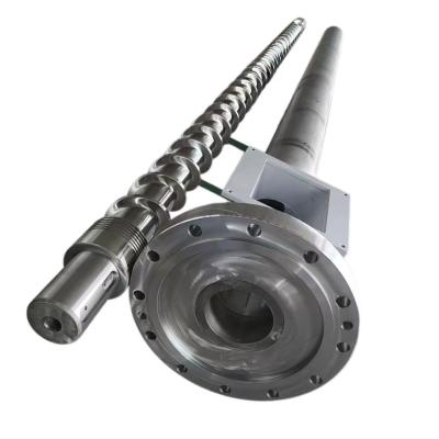 China 0.05-0.10mm Chromeplate Thickness Extruder Screw Barrel For Granulation Machine Water Cooling System for sale