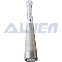 Quality HRC58-62 Alloy Steel Extruder Screw Barrel Ra0.4 Surface Roughness With 2.0-3 for sale