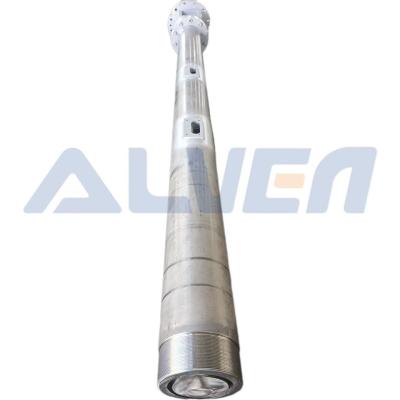 China HRC58-62 Alloy Steel Extruder Screw Barrel Ra0.4 Surface Roughness With 2.0-3.0mm Alloy Depth for sale