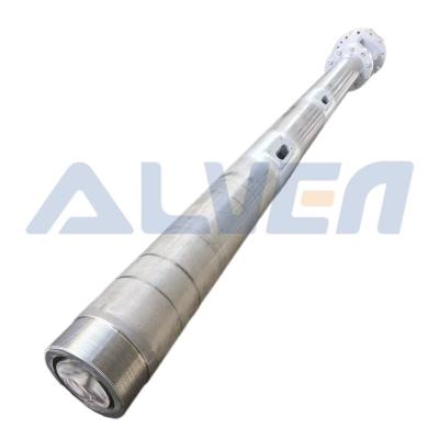 China Tornos y cañones de extrusión de PP PE PET con material base 38CrMoAlA y dureza de extinción HRC55-62 en venta