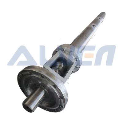 China PP PE PET Extrusion Screw And Barrel With Base Material 38CrMoAlA And Quenching Hardness HRC55-62 for sale