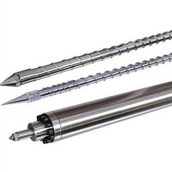 Quality Nitrided Injection Screw Barrel with 900-1000 HV Hardness for sale