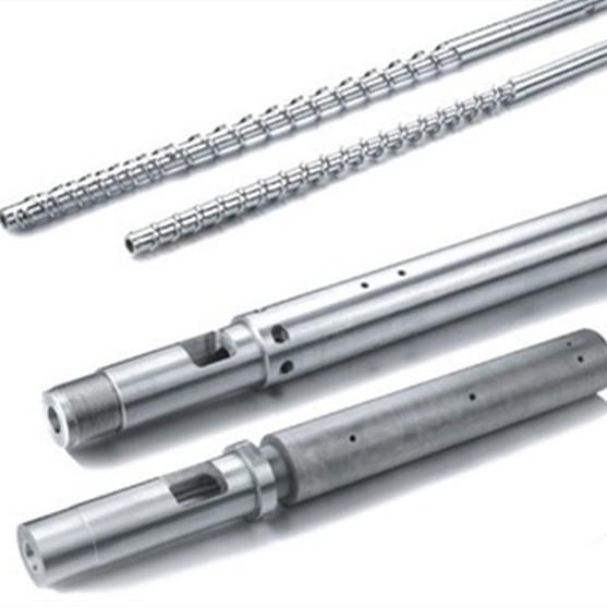 Quality Nitriding Treatment Injection Screw Barrel Made of Alloy Steel for Smooth and for sale