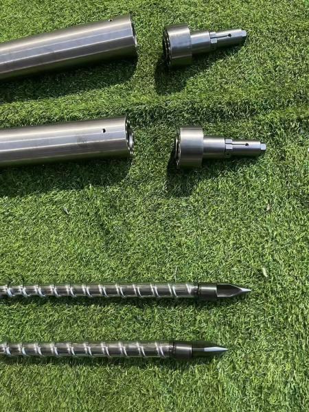 Quality Highly Durable Injection Screw Barrel with Straightness of 0.015mm and Ra0.4 for sale