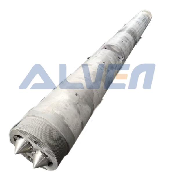 Quality 2-4mm Bimetallic Twin Screw Barrel for Plastic Extrusion for sale