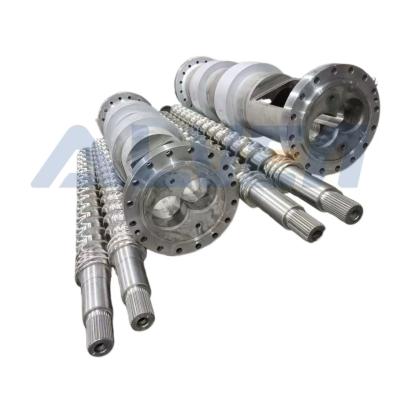 China Parallel Twin Screw Barrel with Building Block Structure and Nitride Hardness ≥950HV for sale