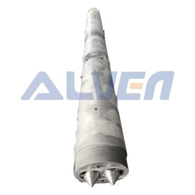 China 38CrMoAlA Parallel Twin Screw Barrel with 0.5-0.8mm Nitriding Depth for sale