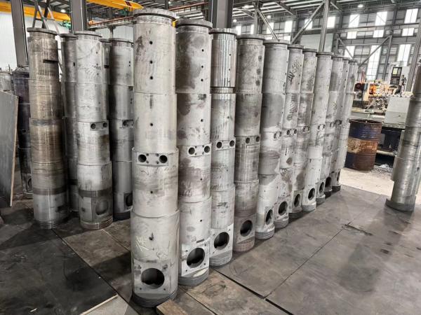 Quality Conical Twin Screw Barrel HRC55-62 Alloy Hardness 0.5-0.8mm Nitriding for sale