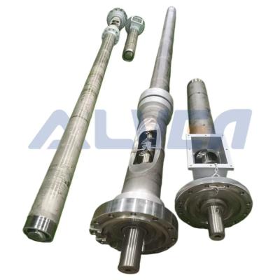 Cina Vite e cilindro estrusore in acciaio legato di alta qualità 38CrMoAlA con zone di riscaldamento personalizzate 3-5 zone e profondità lega 2,0-3,0 mm in vendita